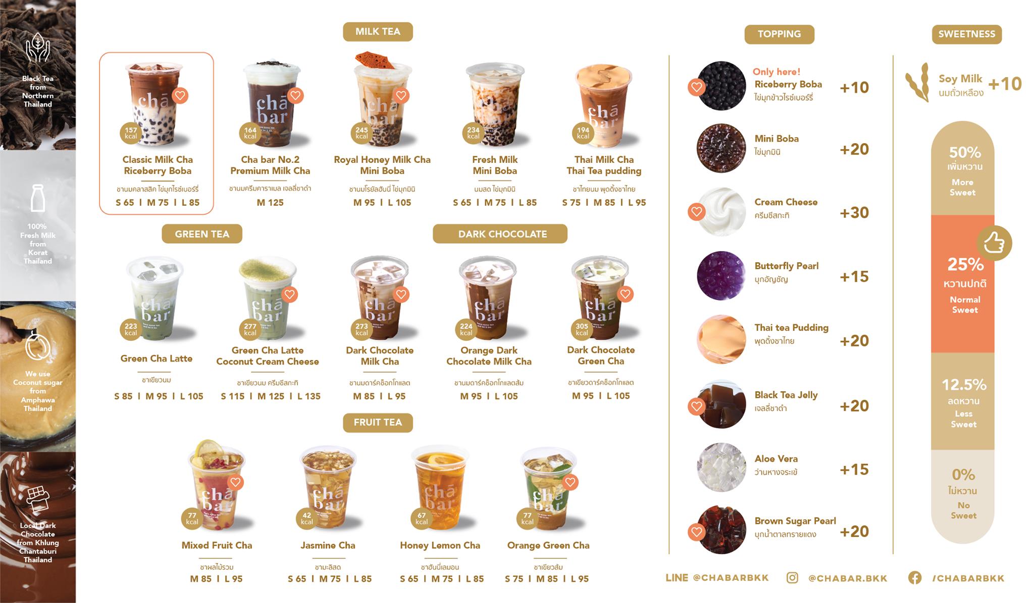 CHA BAR BKK[CHA BAR BKK Siam Square] - Ryoii