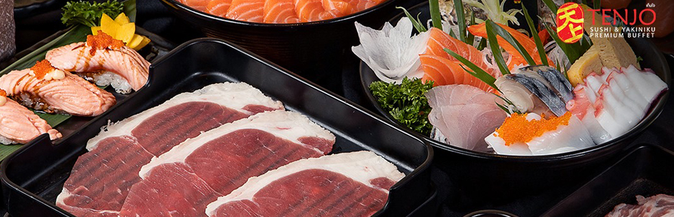 Tenjo Sushi & Yakiniku Premium Buffet สาขาเซ็นทรัลพระราม 9[Tenjo Sushi ...